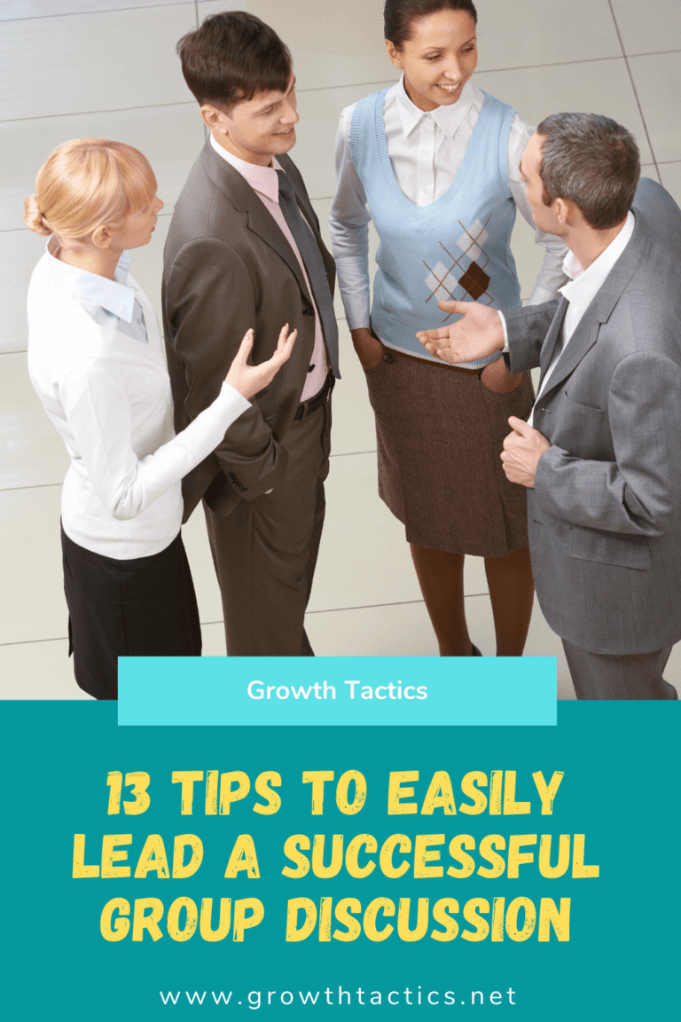 How to Lead a Group Discussion: 14 Effective Tips