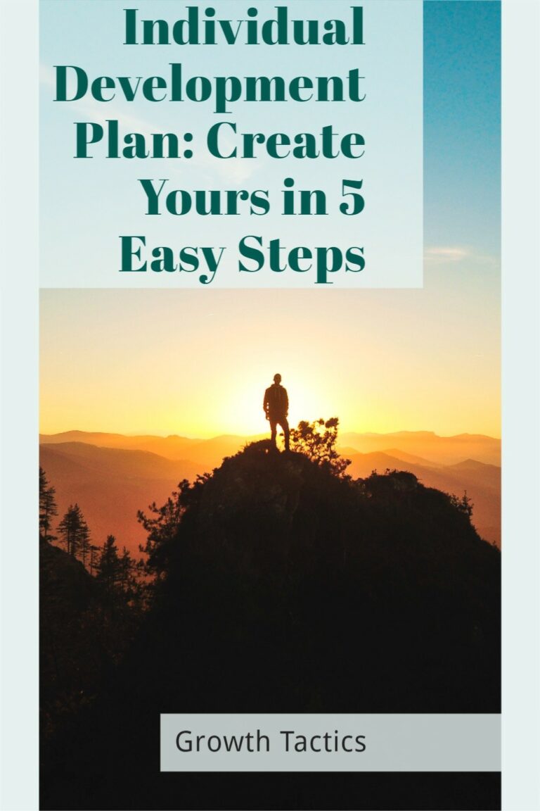 How to Create an Individual Development Plan in 5 Easy Steps