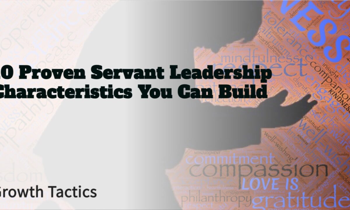 Characteristics Of A Servant