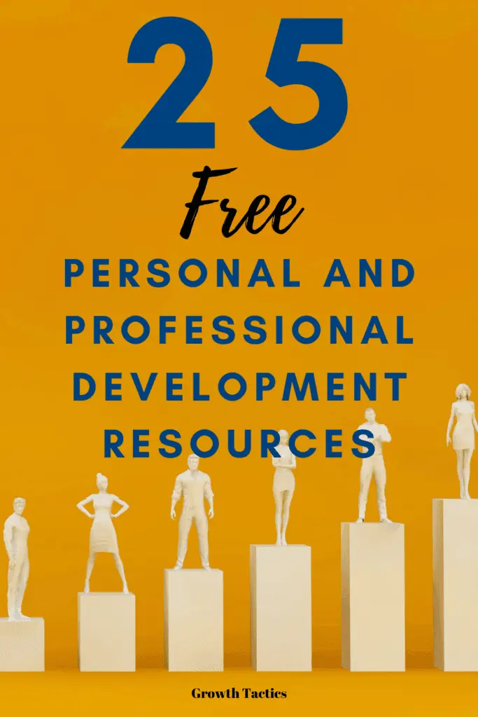 25 Free Personal and Professional Development Resources