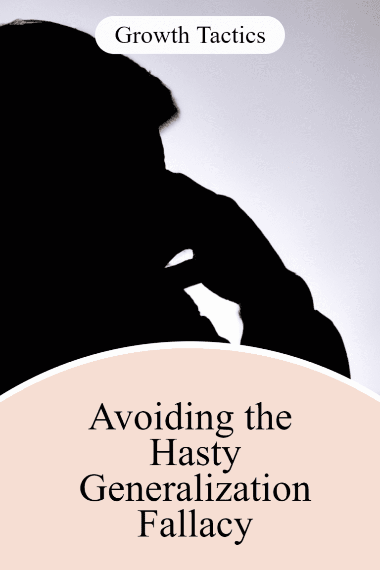 Avoiding the Hasty Generalization Fallacy