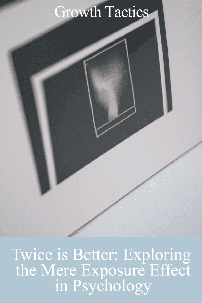 Twice is Better: The Mere Exposure Effect in Psychology