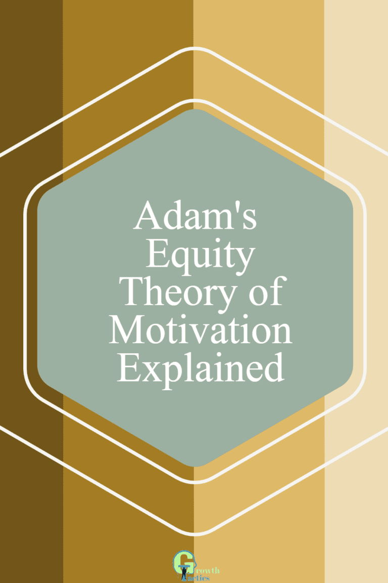 A Simple Guide to Adam's Equity Theory of Motivation