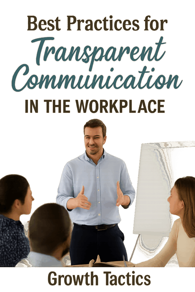 Best Practices for Transparent Communication in the Workplace