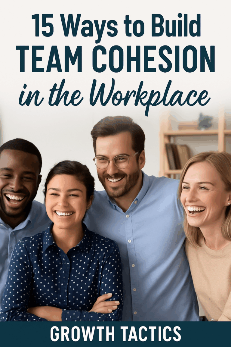 Building Team Cohesion: 12 Proven Strategies for Success