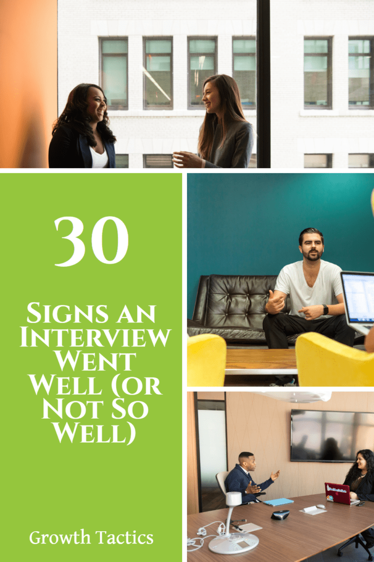 30 Signs an Interview Went Well (or Not So Well)