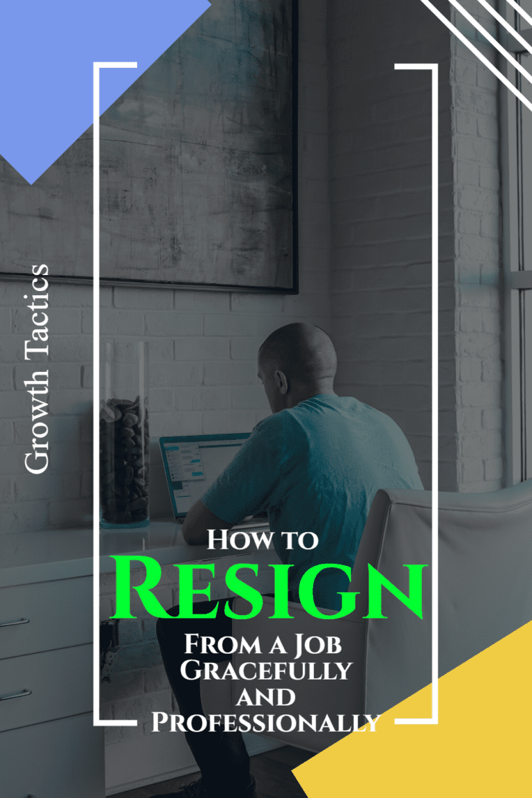 How to Resign From a Job Gracefully and Professionally