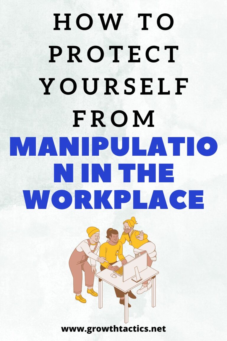 How to Protect Yourself from Manipulation in the Workplace