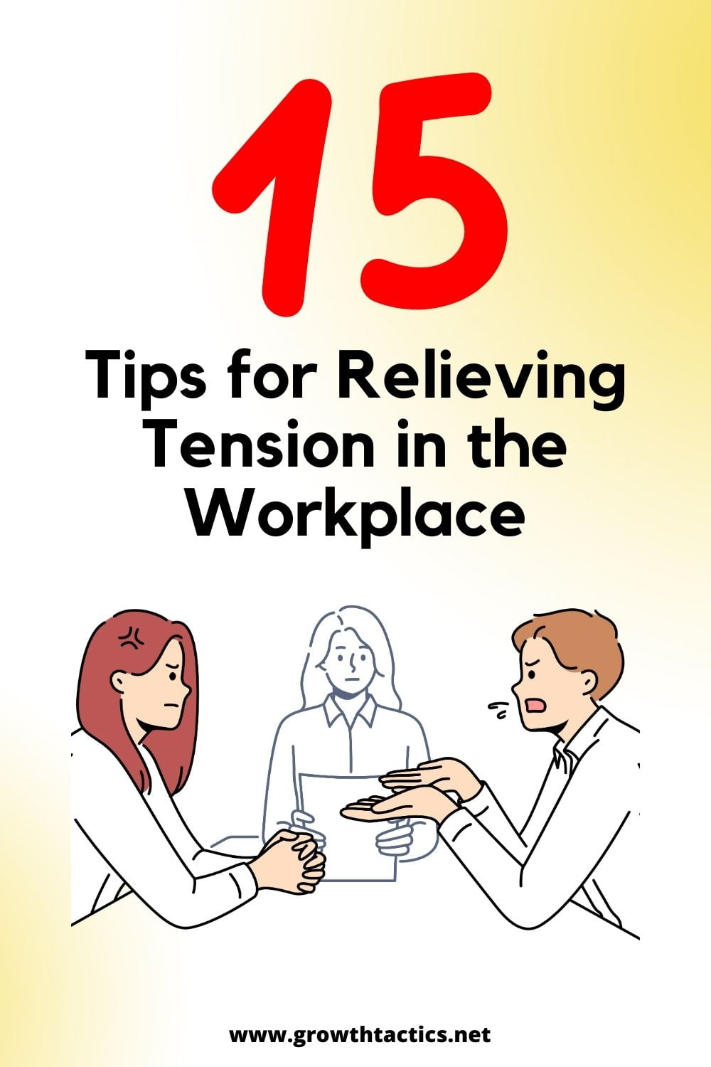 15 Tips for Relieving Tension in the Workplace