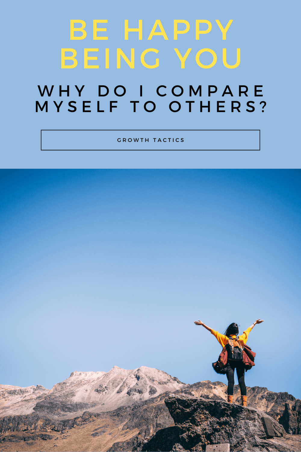 Why Do I Compare Myself to Others? Be Happy Being You