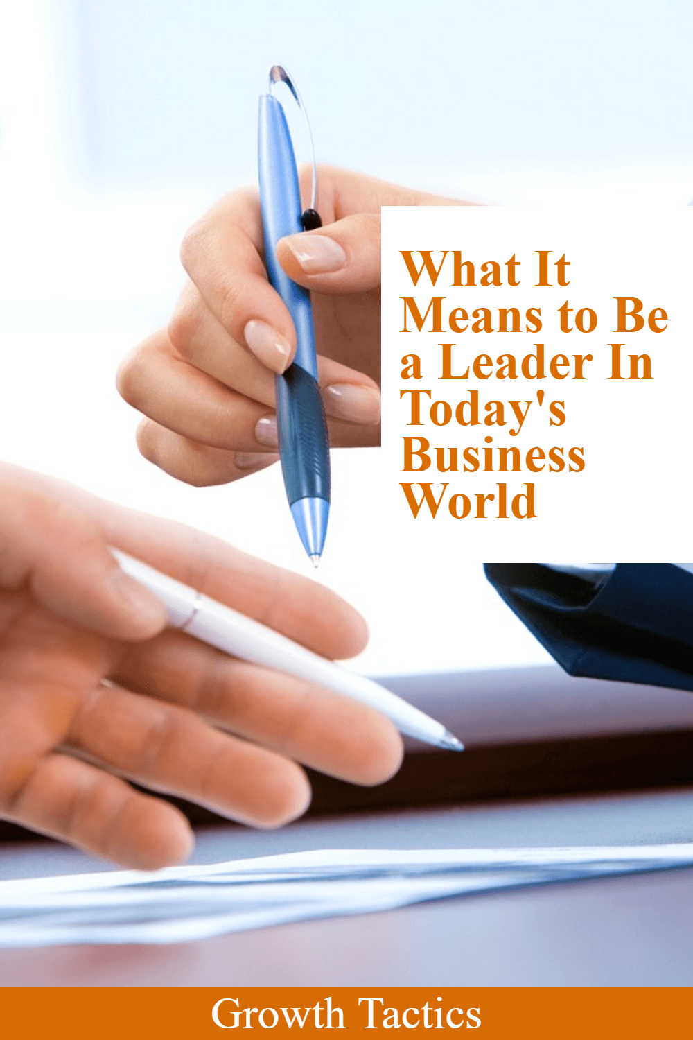 What It Means to Be a Leader In Today's Business World