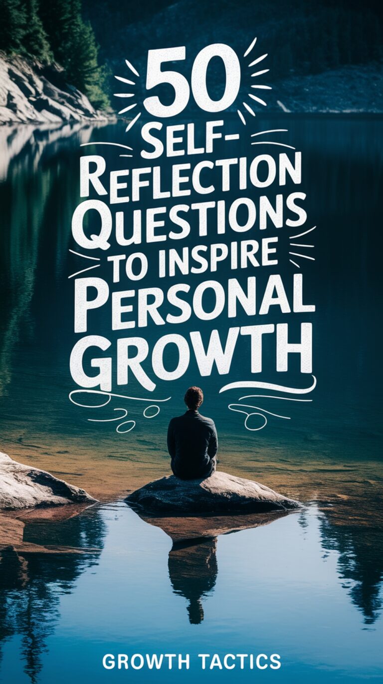 50 Self-Reflection Questions to Inspire Personal Growth