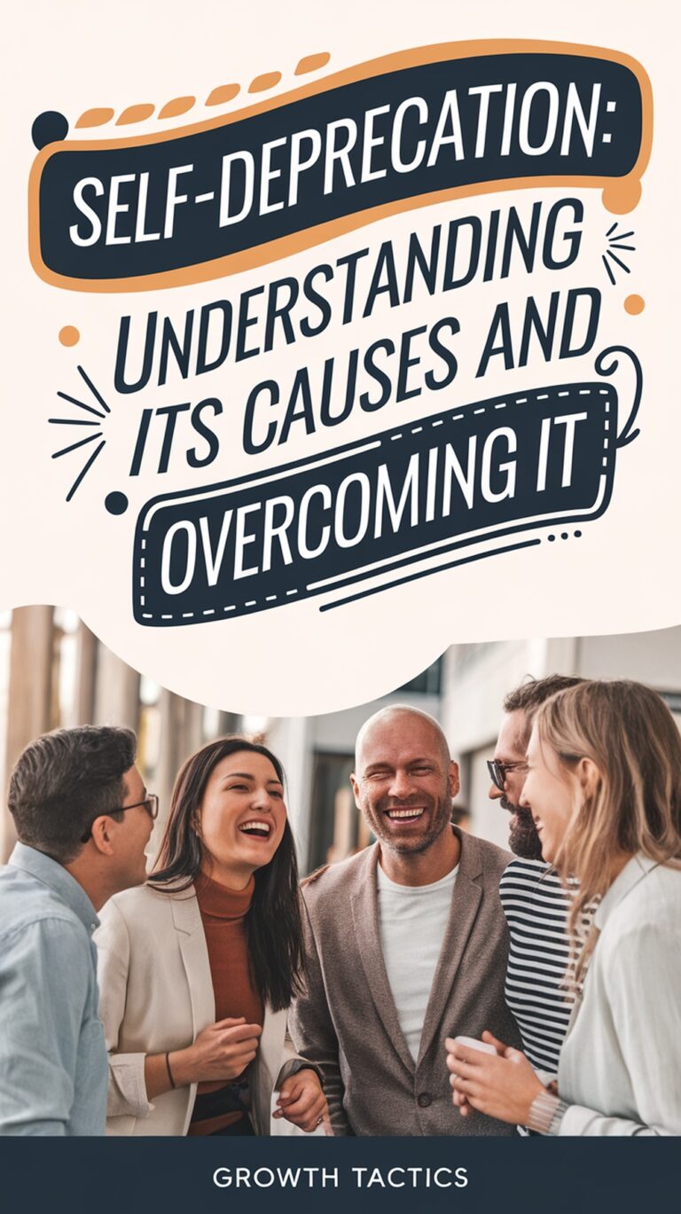 Self-Deprecation: Understanding Its Causes and Overcoming It