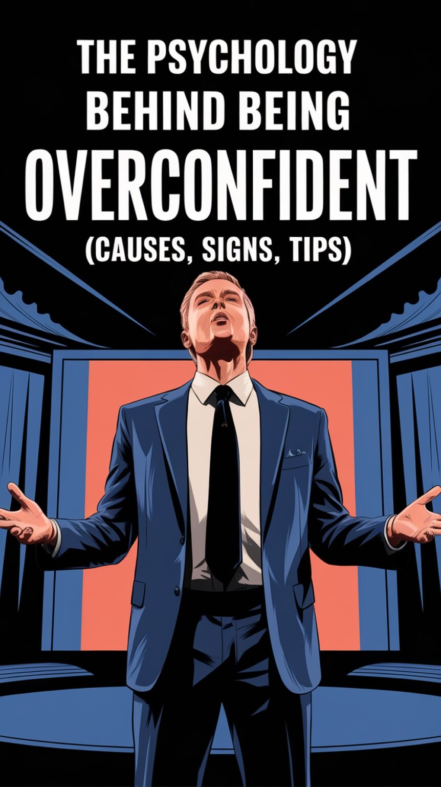 The Psychology Behind Being Overconfident (Causes, Signs, Tips)