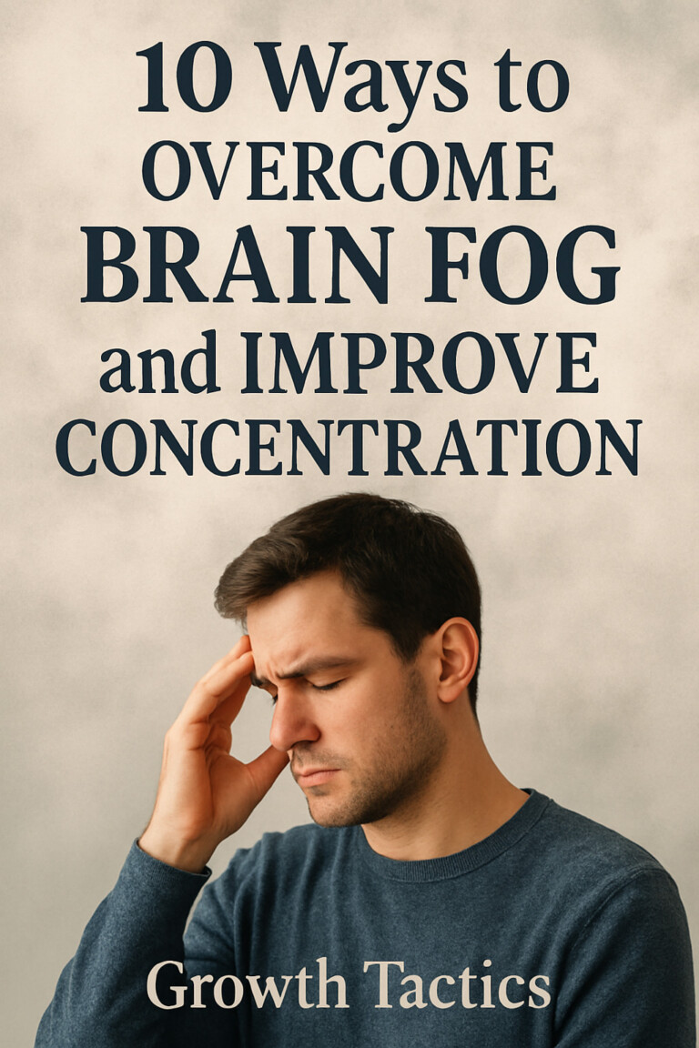 10 Ways to Overcome Brain Fog and Improve Concentration